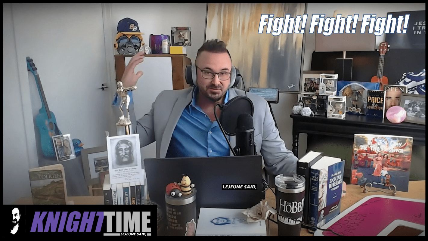 KNIGHT TIME | FIGHT! FIGHT! FIGHT! The Shot Heard 'Round the World