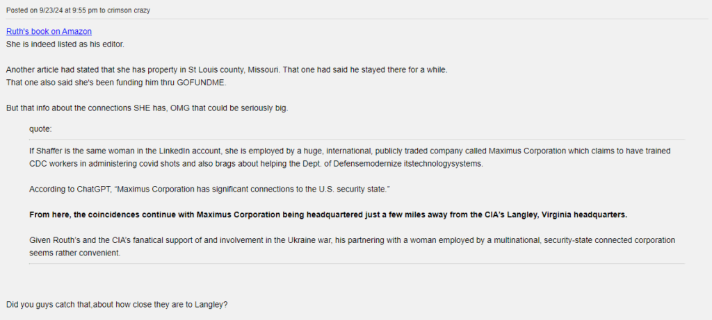 A Nod to TigerDroppings While Navigating Just One Ryan Routh Anomaly ...