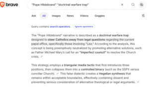 We Warned About Doctrinal Warfare Last Month. Brave AI Just Proved the ...